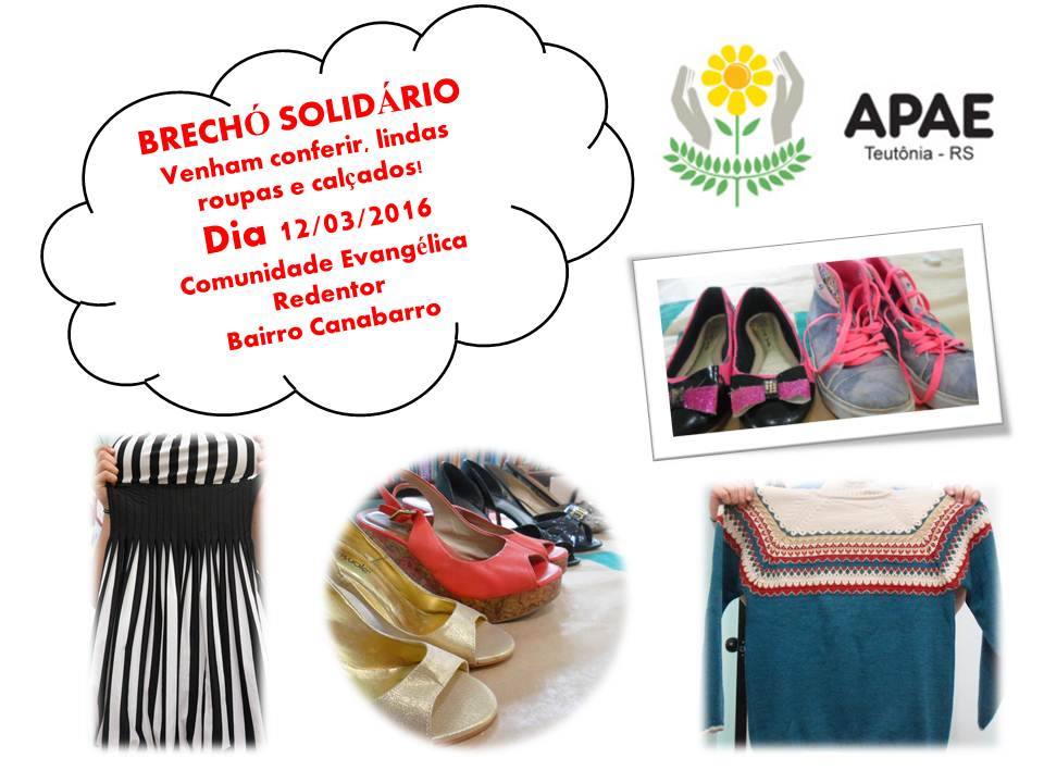 Brechó Solidário APAE Teutônia - Teutos Virtual